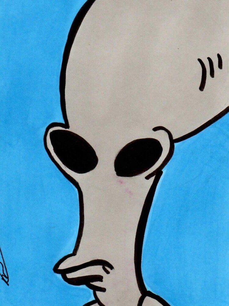 "Roger the Alien from American Dad - Full Alien Face" iPhone Case for ...