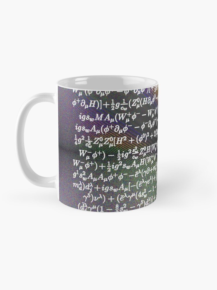 "Standard Model Lagrangian" Coffee Mug for Sale by lasarack | Redbubble