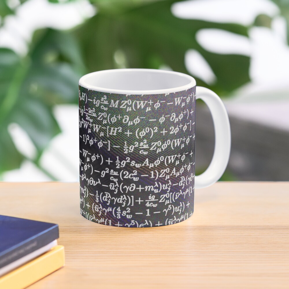 "Standard Model Lagrangian" Coffee Mug for Sale by lasarack | Redbubble