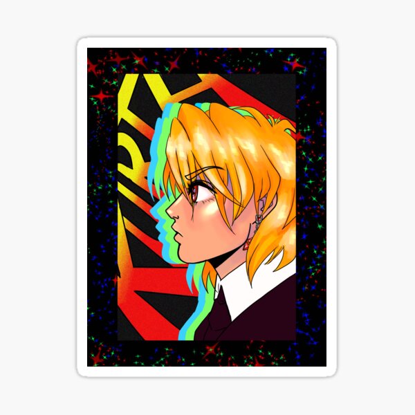 Kurapika Kurta Stickers | Redbubble