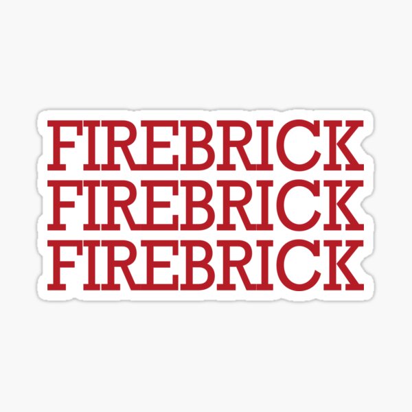 Firebrick Gifts & Merchandise for Sale | Redbubble