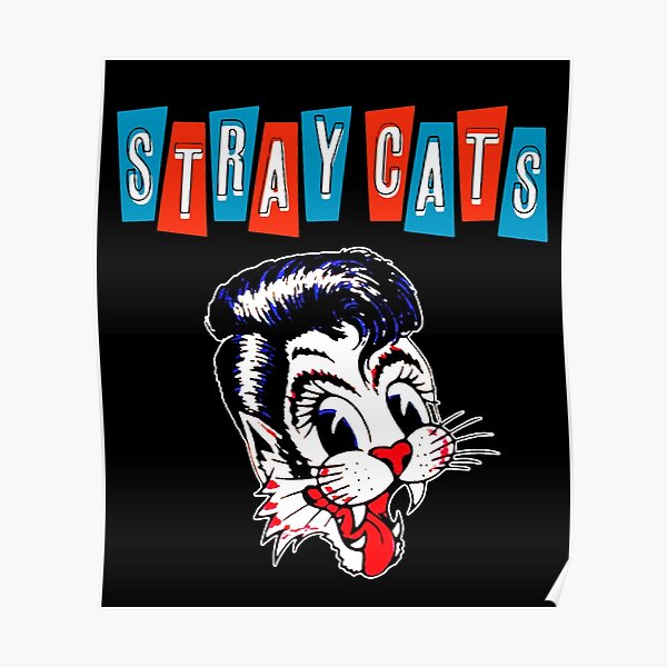 Stray Cats Posters | Redbubble