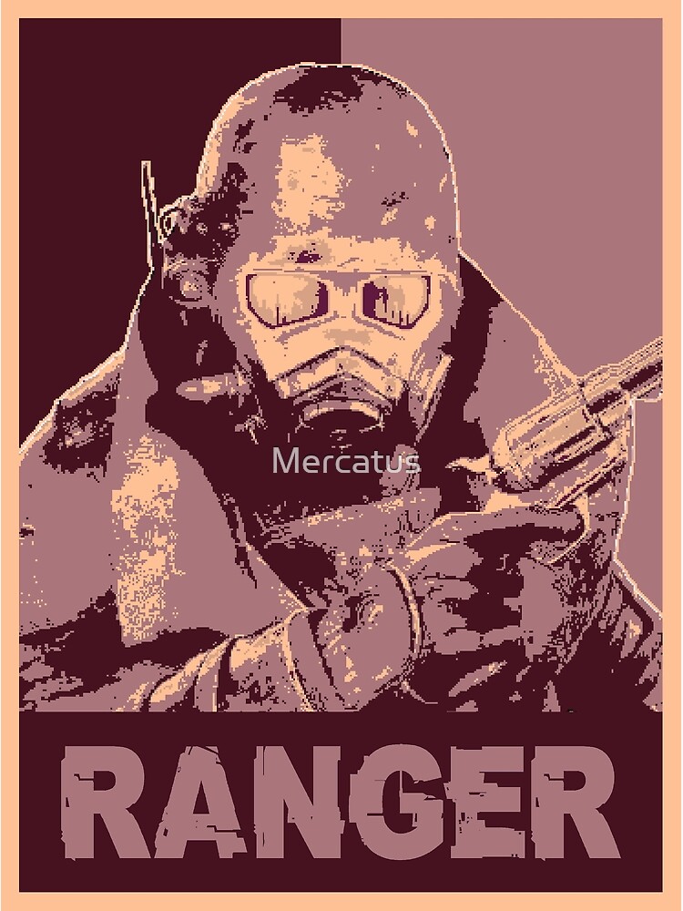 "NCR Veteran Ranger" Poster by Mercatus | Redbubble