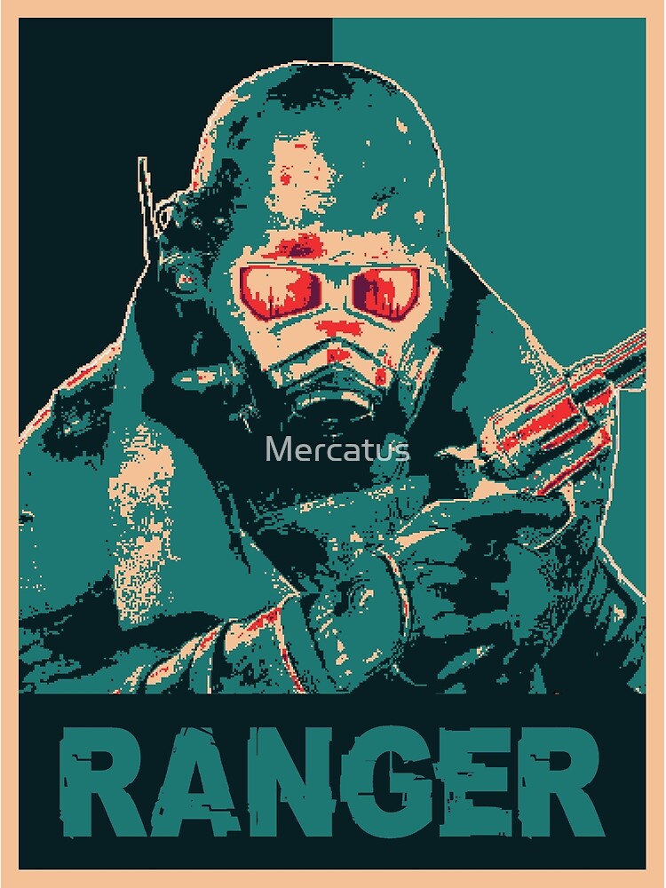 "NCR Veteran Ranger" Poster by Mercatus | Redbubble