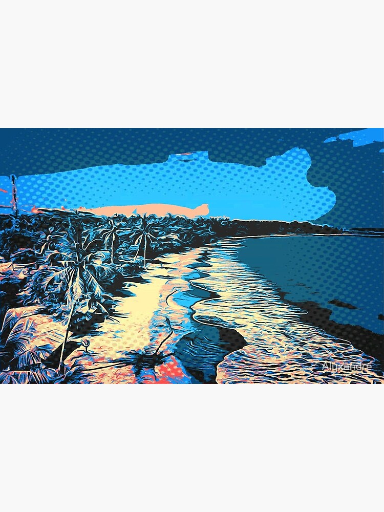 "Pop Comic: Tropical Beaches" Poster for Sale by Alyxandre | Redbubble