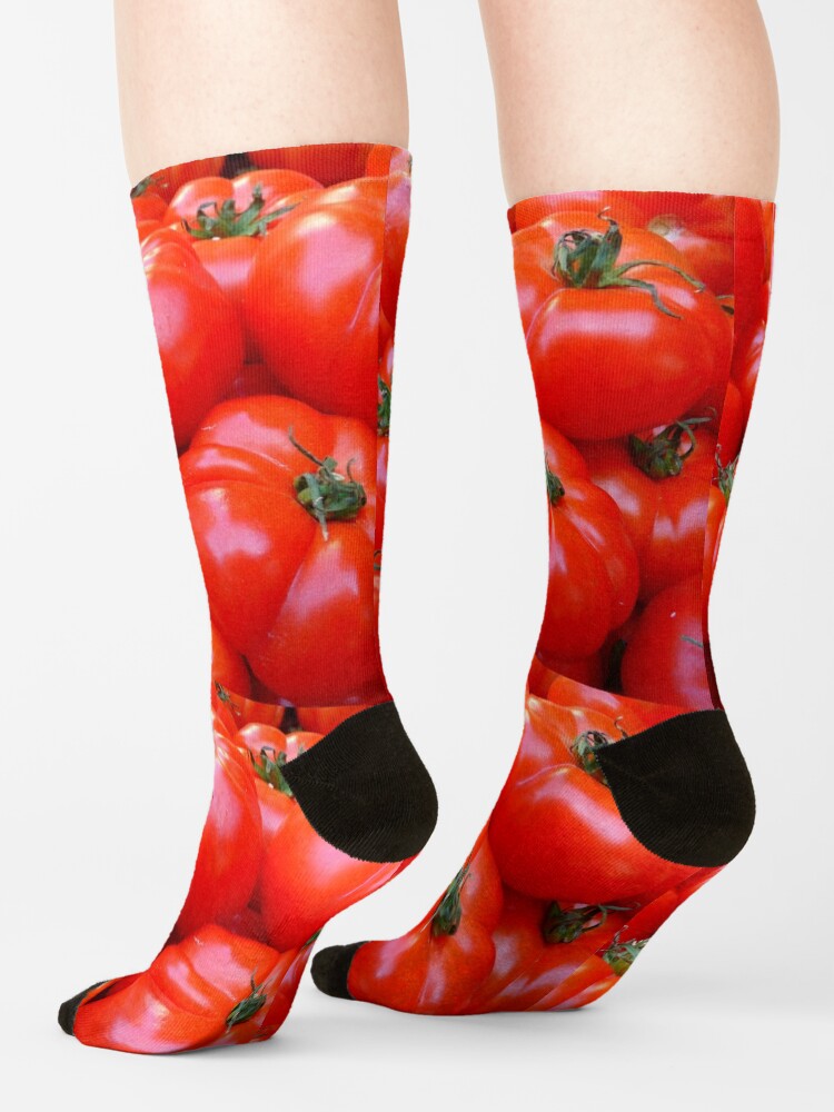 "Tomato Socks" Socks for Sale by stickersandtees | Redbubble