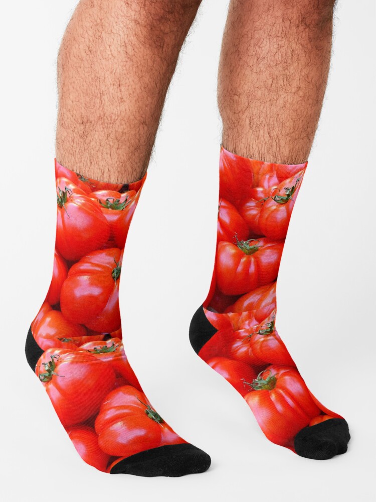 "Tomato Socks" Socks for Sale by stickersandtees | Redbubble