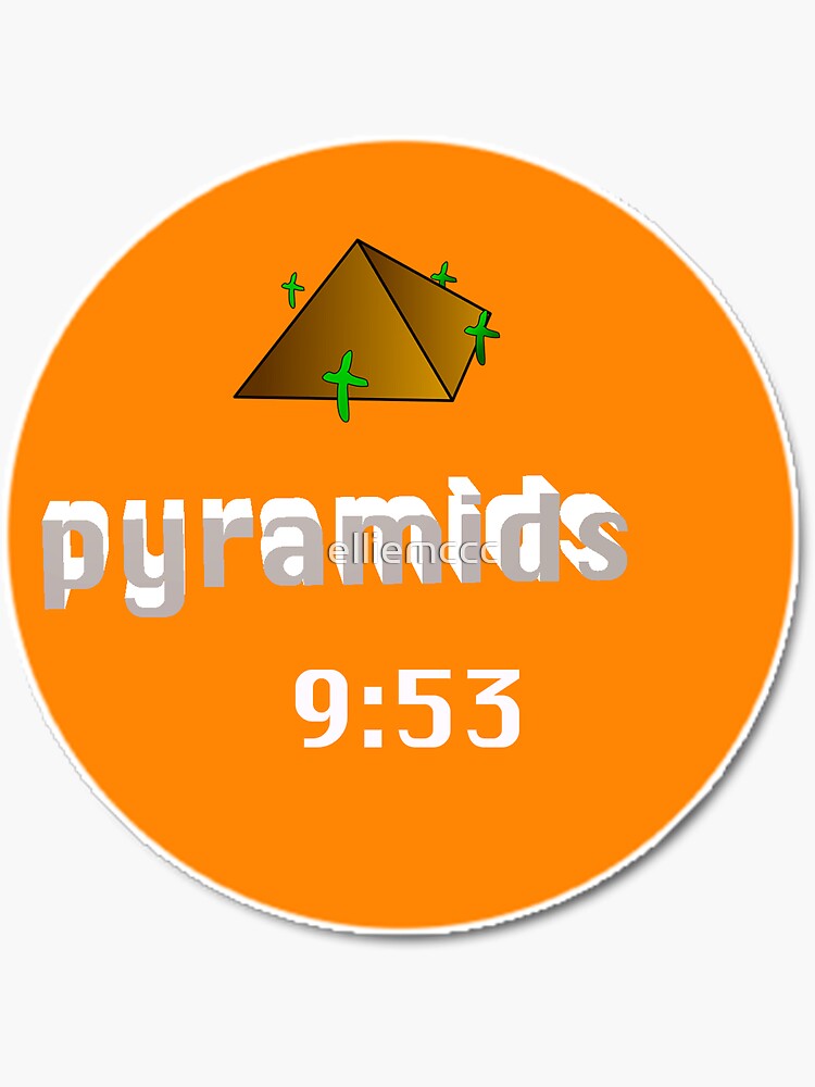 "PYRAMIDS - FRANK OCEAN" Sticker by elliemccc | Redbubble