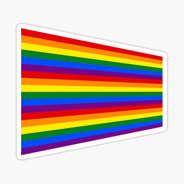 Pride Flag Lgbt Lgbtq Queer Lasoffittadiste Rainbow Sticker For Sale