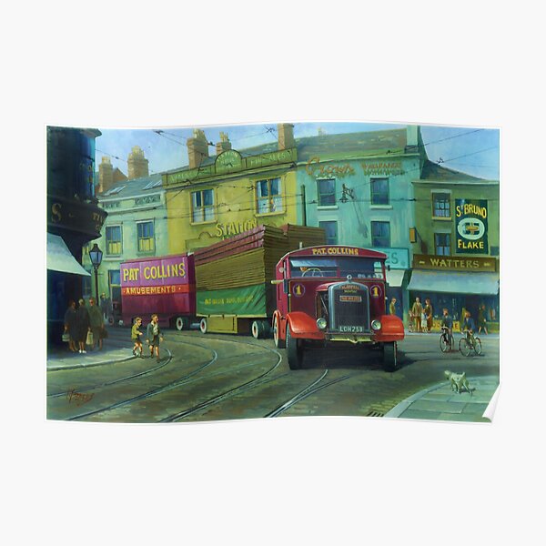 "Scammell Showtrac" Poster by artistjeffries | Redbubble