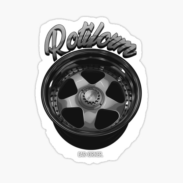 "Rotiform ROC - CarCorner" Sticker by Car-Corner | Redbubble