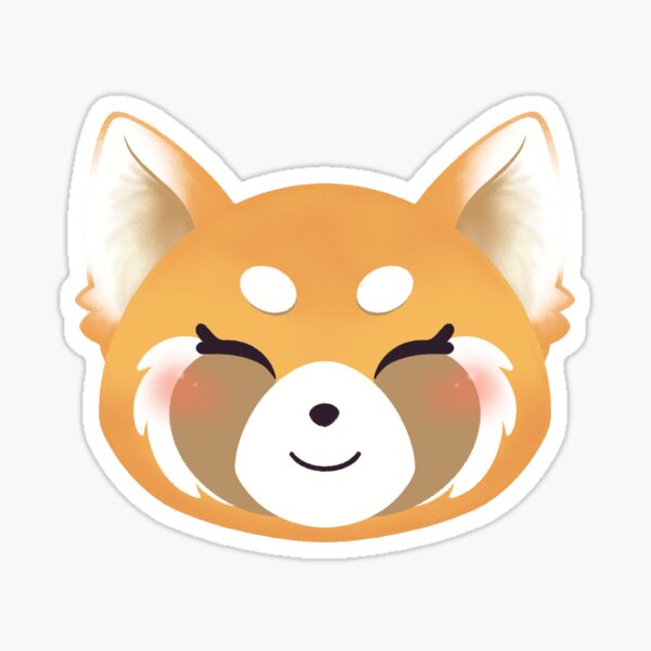 Sticker: Aggretsuko | Redbubble