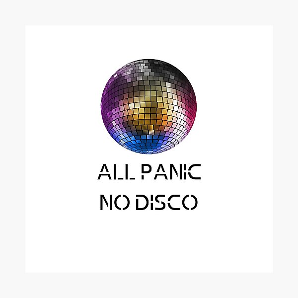 "All Panic No disco VSCO girl" Photographic Print for Sale by tonidawne ...