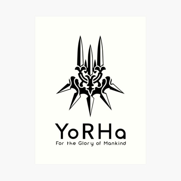 "Nier: Automata YoRHa" Art Print by fareast | Redbubble