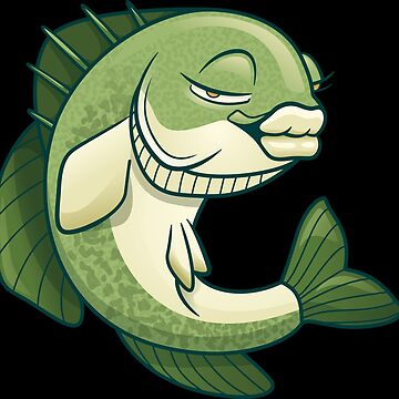 "Sexy fish." Postcard by emphatic | Redbubble