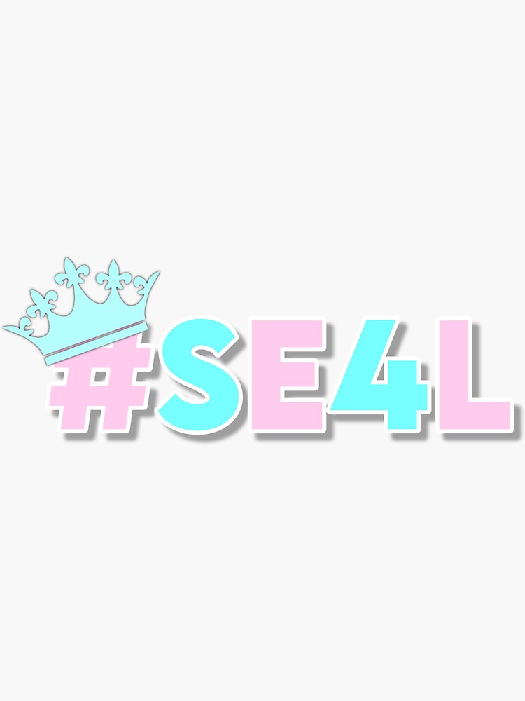 "Senior Elite “SE4L”" Sticker for Sale by cheer stickers | Redbubble