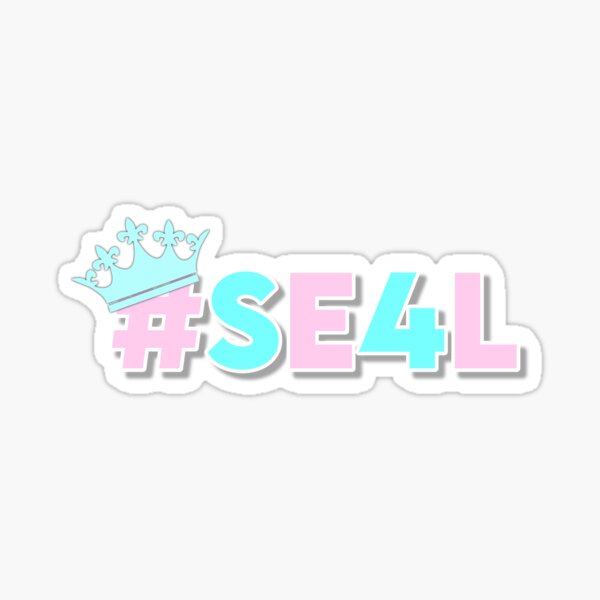 "Senior Elite “SE4L”" Sticker for Sale by cheer stickers | Redbubble