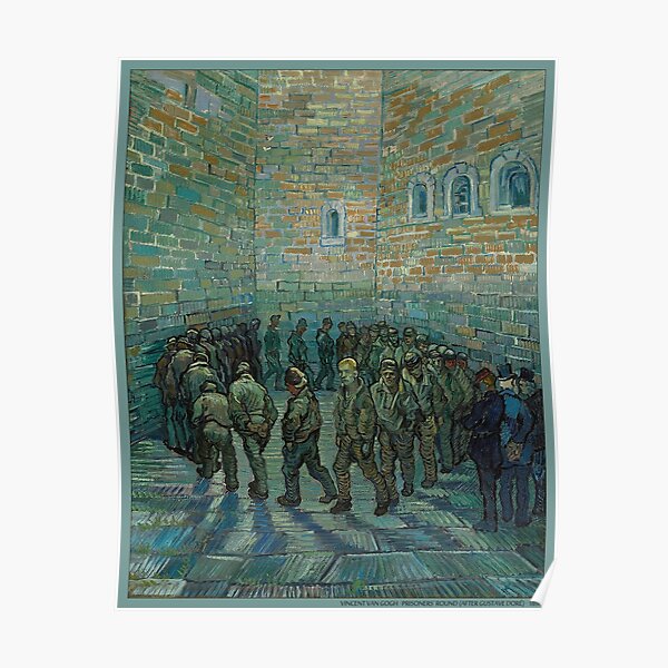 "Prisoners' Round (after Gustave Doré) (1890) By Vincent Van Gogh ...