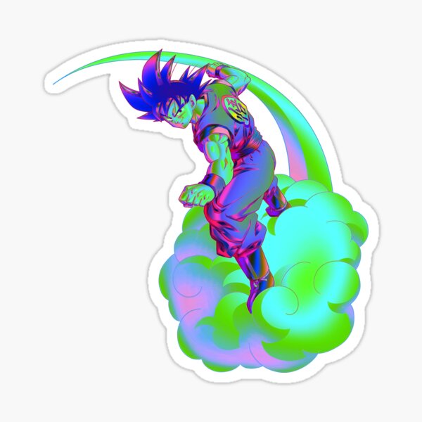 "Dragon Ball LSD" Sticker for Sale by radiothishead | Redbubble