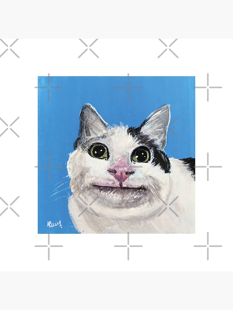 Polite Cat Premium Matte Vertical Poster