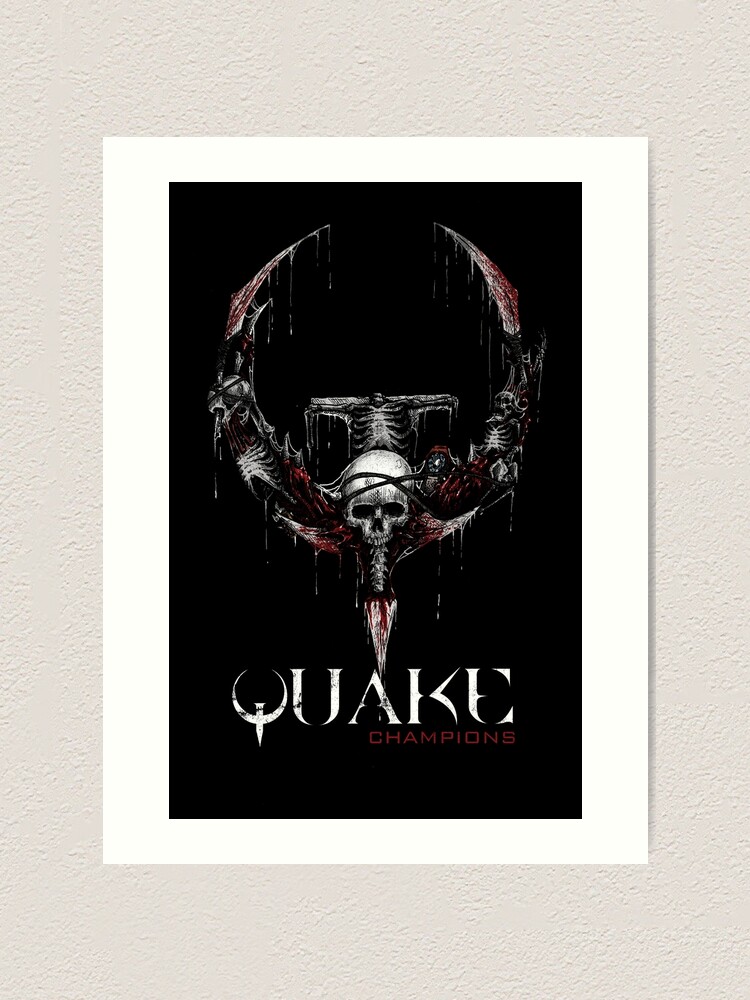 "Quake Print" Art Print for Sale by Bloodyspiriit | Redbubble