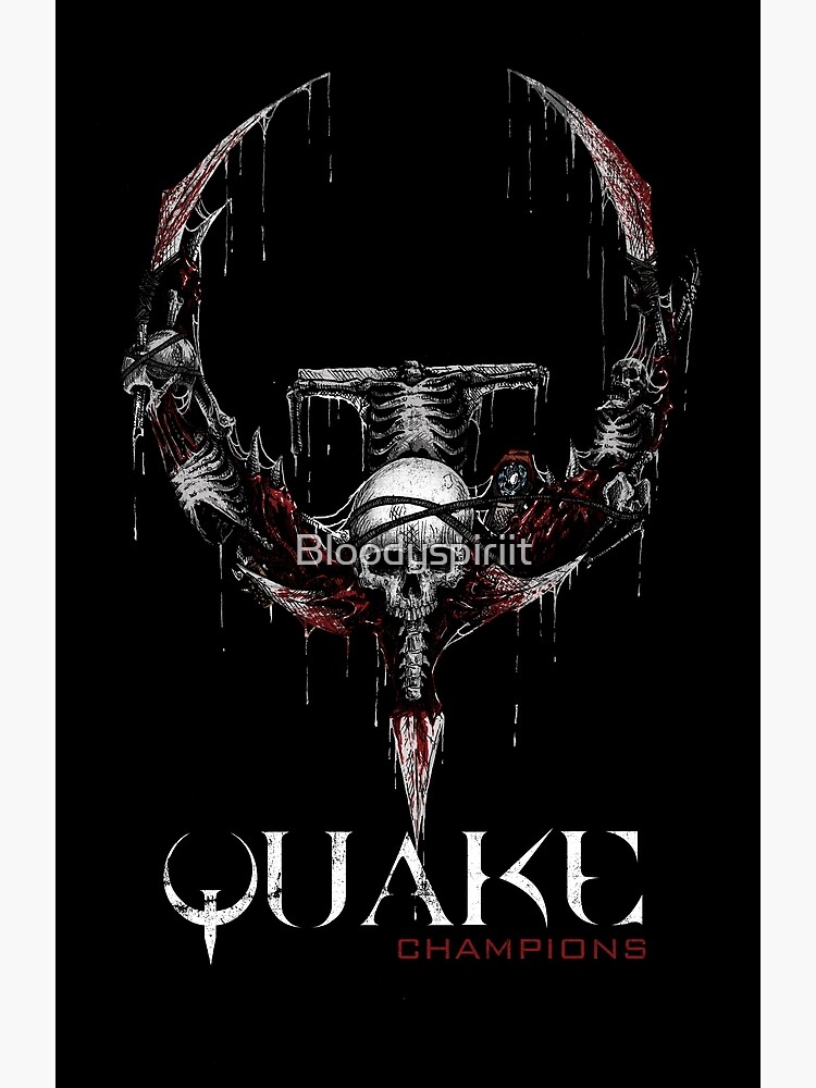 "Quake Print" Art Print for Sale by Bloodyspiriit | Redbubble