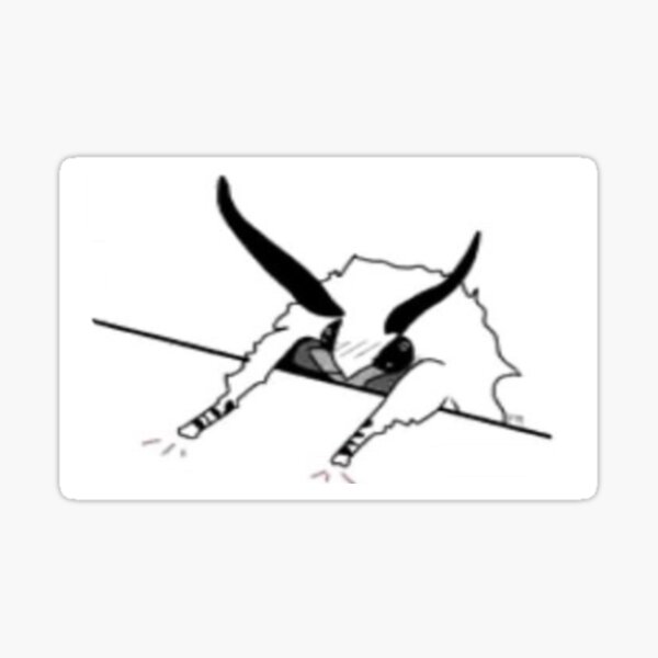 "Bongo Moth" Sticker by Chimera-Macabre | Redbubble