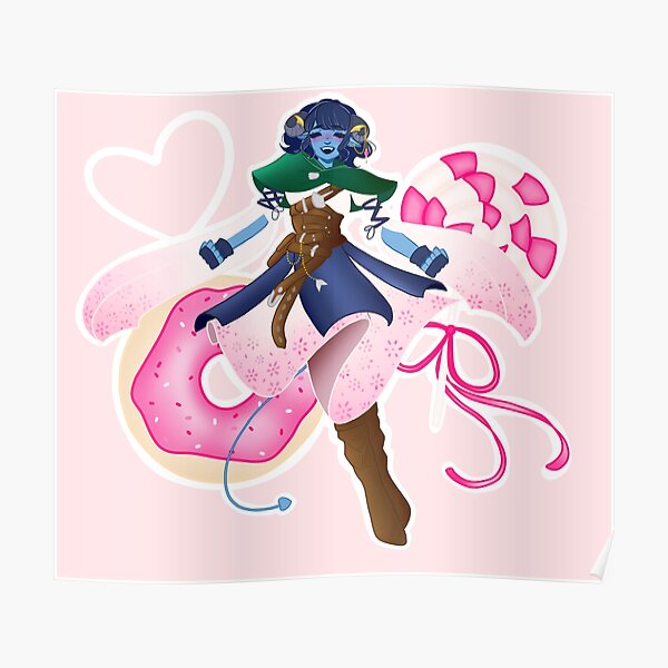 "Jester Lavore - Critical Role Campaign 2 Print" Poster by animazingart ...