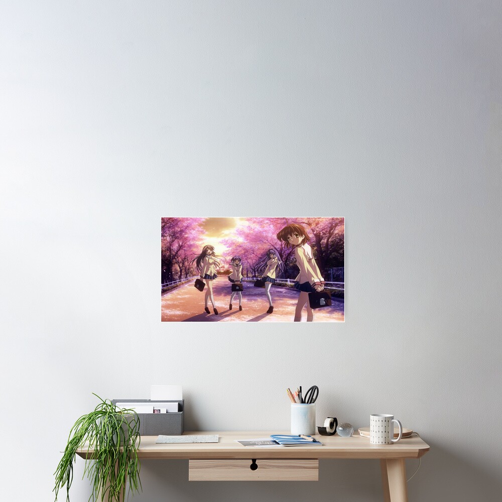 "Clannad/Clannad: After Story Characters" Poster for Sale by -Kaori ...