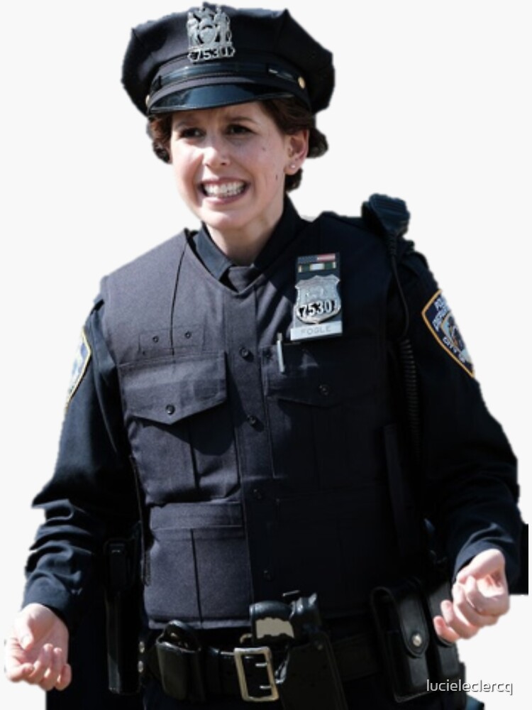 "Brooklyn 99 Debbie Fogle" Sticker for Sale by lucieleclercq | Redbubble