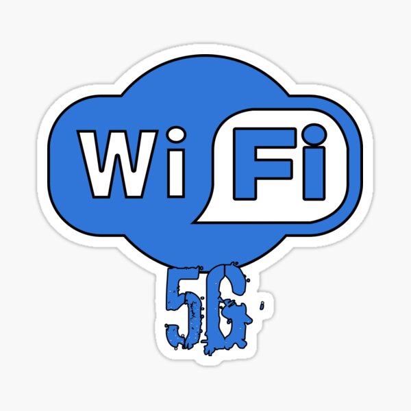 "Wi-Fi 5g" Sticker for Sale by jnono | Redbubble