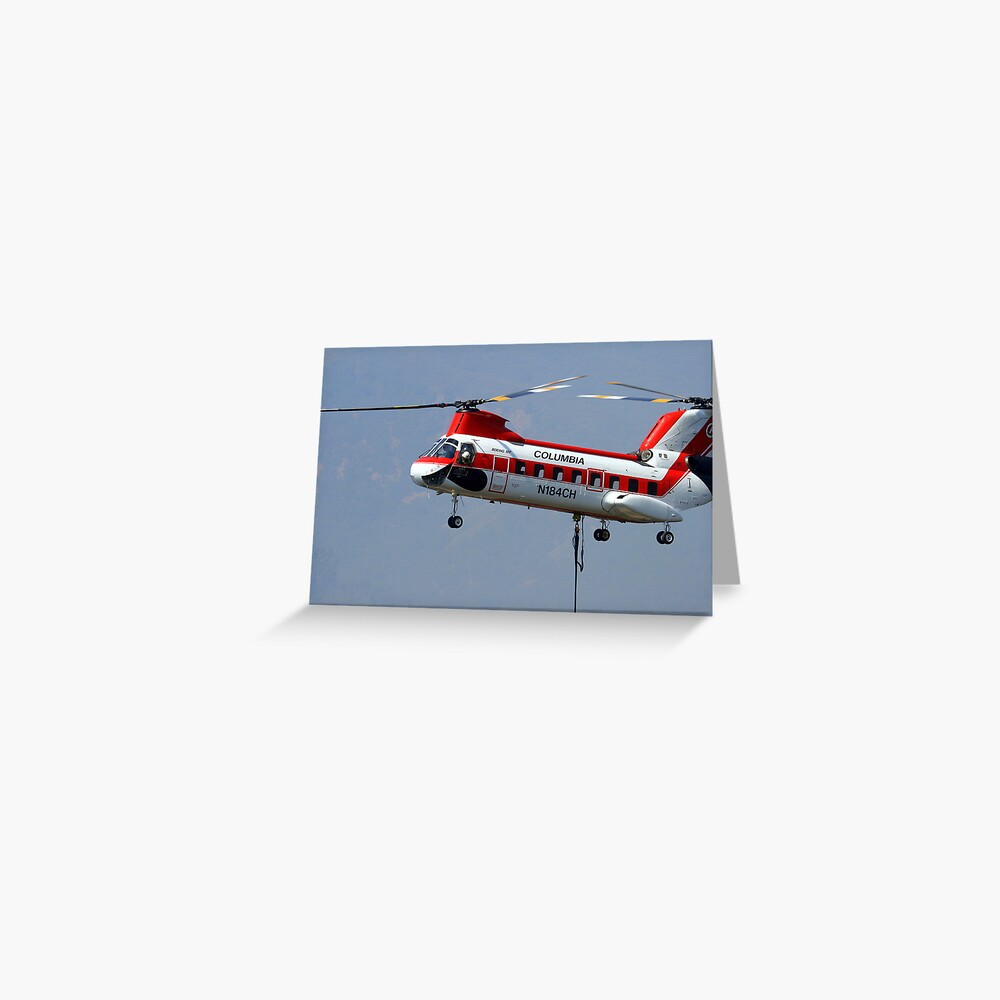 "Helitanker" Greeting Card by eneitzel | Redbubble