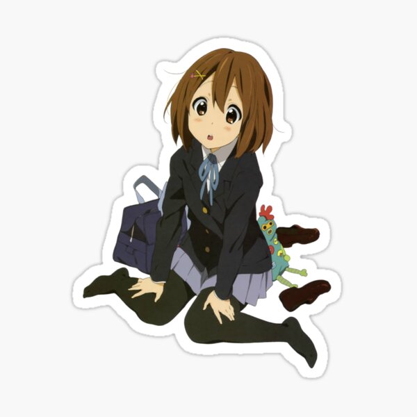 "Yui Hirasawa K-on " Sticker by himeuwu | Redbubble