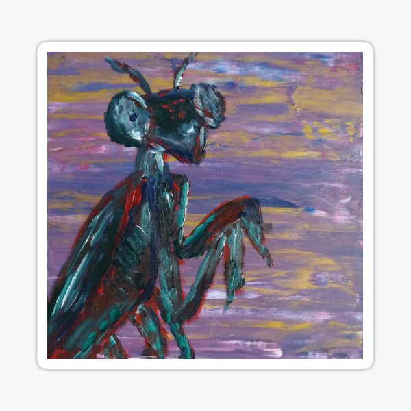 "Mantis" Sticker by NWMeanders | Redbubble