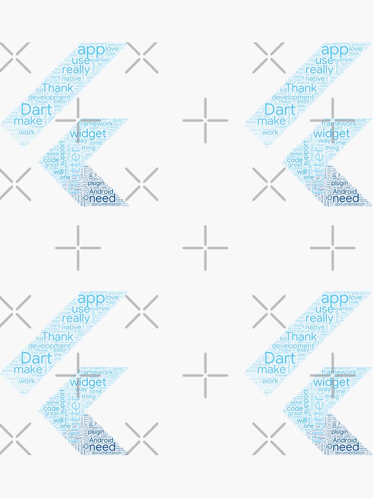 "flutter sticker pack" Sticker by leesander | Redbubble