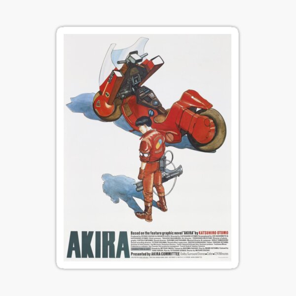 "Akira Design" Sticker for Sale by pride-designs | Redbubble