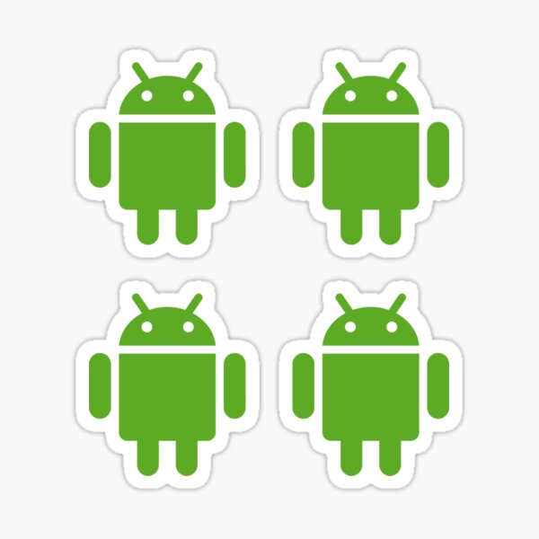 "Android sticker pack" Sticker for Sale by leesander | Redbubble