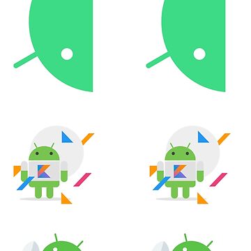 "Android sticker pack" Sticker for Sale by leesander | Redbubble