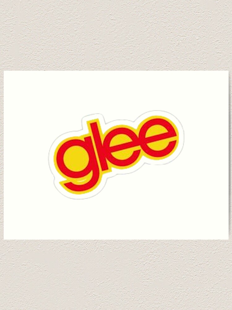 "Glee Logo" Art Print by andi0521 | Redbubble