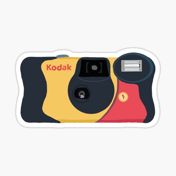 Disposable Camera Stickers | Redbubble