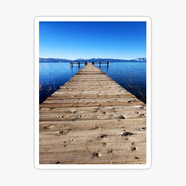 "West Shore Dock" Sticker for Sale by AmeliaOphelia | Redbubble