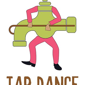 "Funny Tap Dance Dancing Tap Dancer Pun Jokes Humor" Postcard for Sale ...