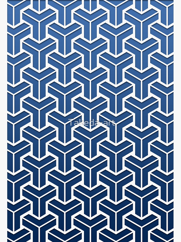 "Kumikikko Pattern" Sticker by Takeda-art | Redbubble