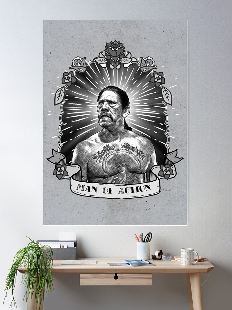 Poster De Danny Trejo Facao