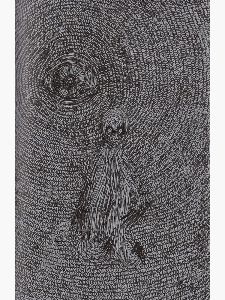 "Monster scribble eye" Sticker for Sale by Anatomie | Redbubble