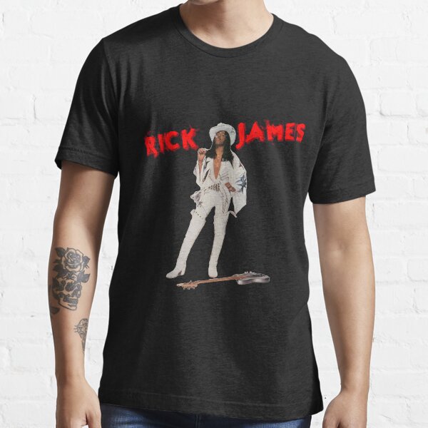 "Rick James (artist)" T-shirt for Sale by ColSmokie | Redbubble | funk ...