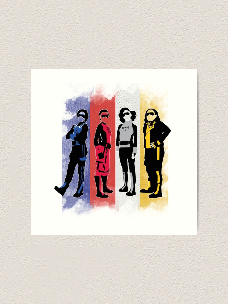 "Danger Force Squad" Art Print for Sale by Linneke | Redbubble