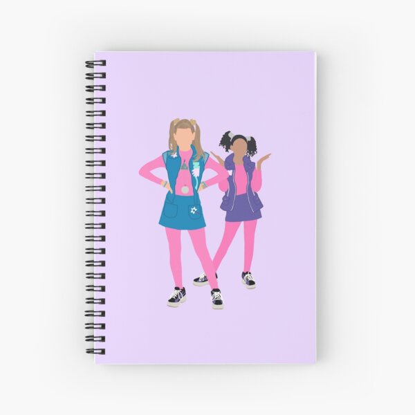 "Zenon and Nebula" Spiral Notebook for Sale by designsbycarley | Redbubble