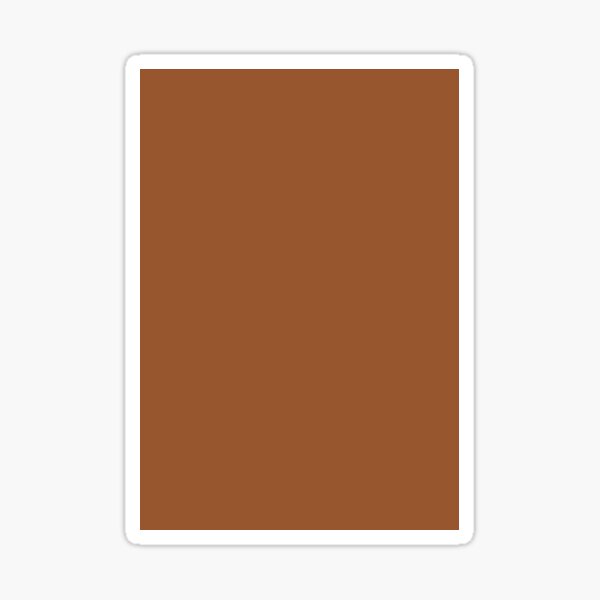 "Fitzpatrick Scale Type V: Very Dark Skin Tone - Solid Color" Sticker ...