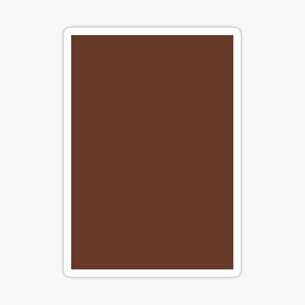 "Fitzpatrick Scale Type VI: Very Dark Skin Tone - Solid Color" Sticker ...